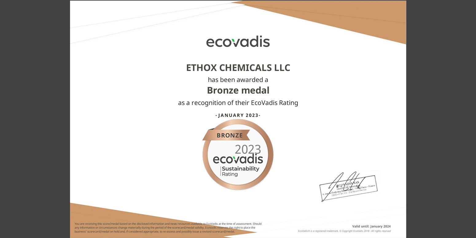 Ethox Chemicals- The American Chemical Company